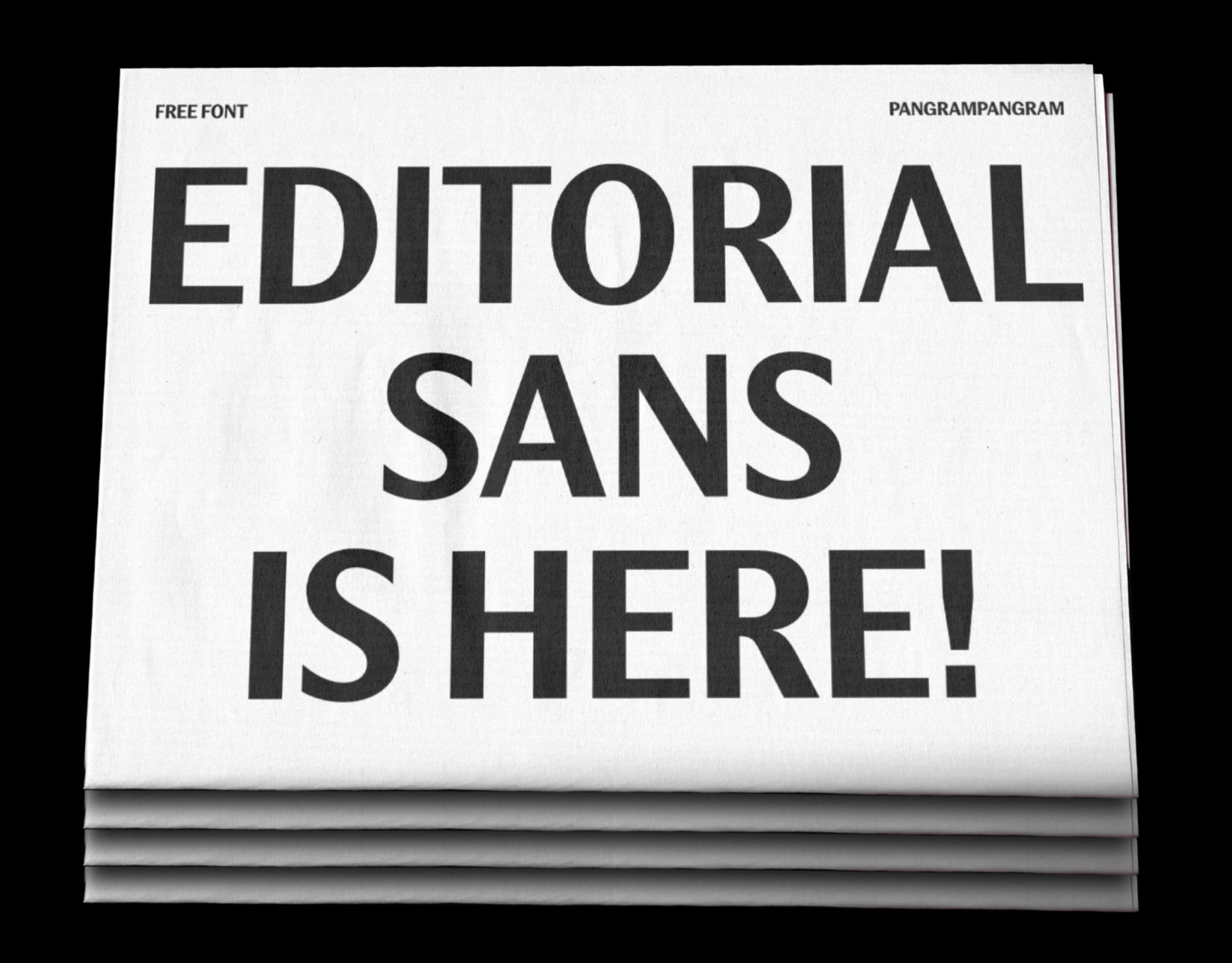 The Pangram Paper - A weekly design journal – Pangram Pangram Foundry