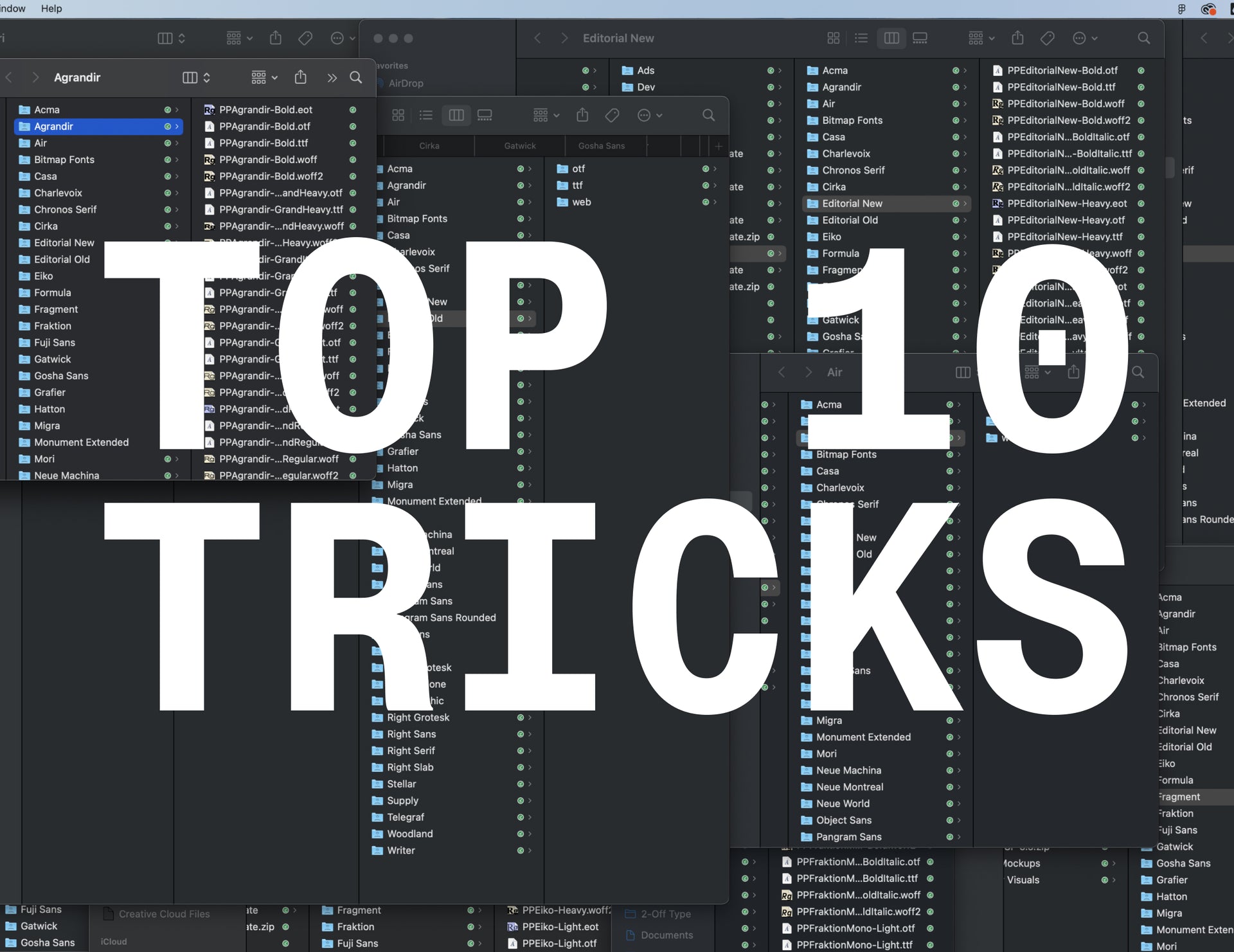 Top 10 Tricks to Become the Best Graphic Designer – Pangram Pangram Foundry