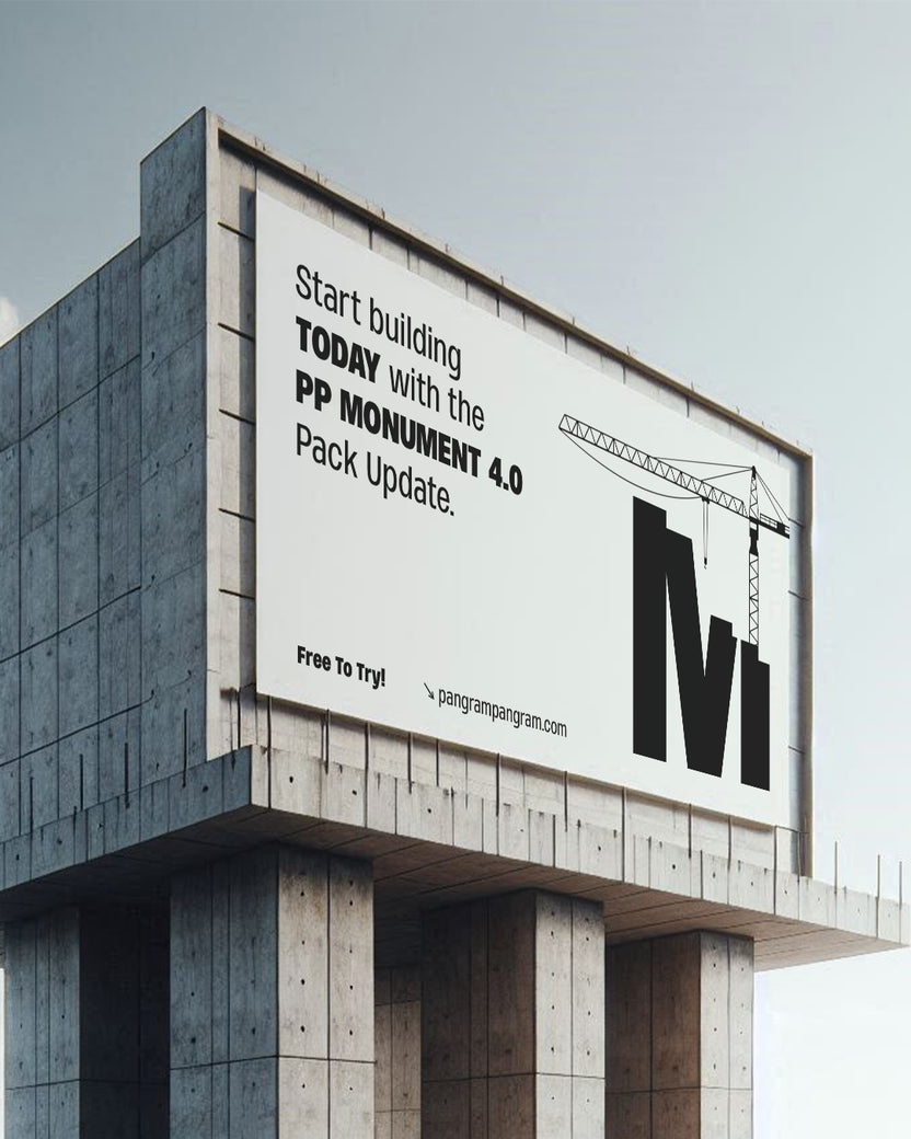 PP Monument Extended - A Powerful Grotesk Family - Free to Try Font ...