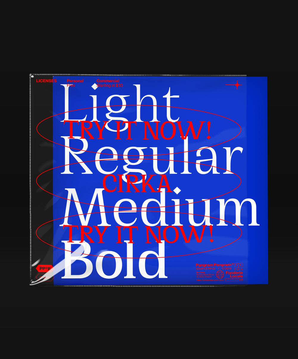 Cirka - An elegant and sharp serif font - Free to Try – Pangram Pangram ...