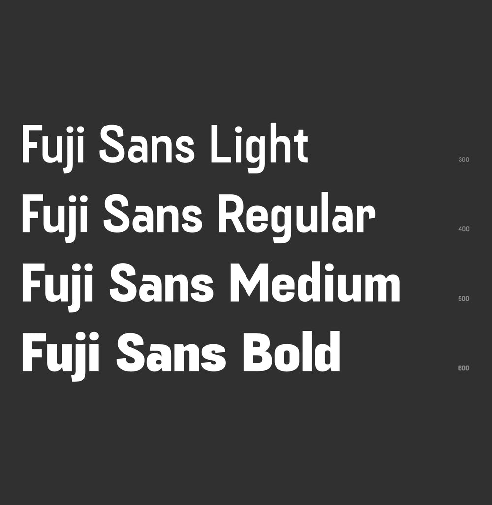 Fuji Sans - A Slightly Condensed Sans Font - Free to Try – Pangram ...