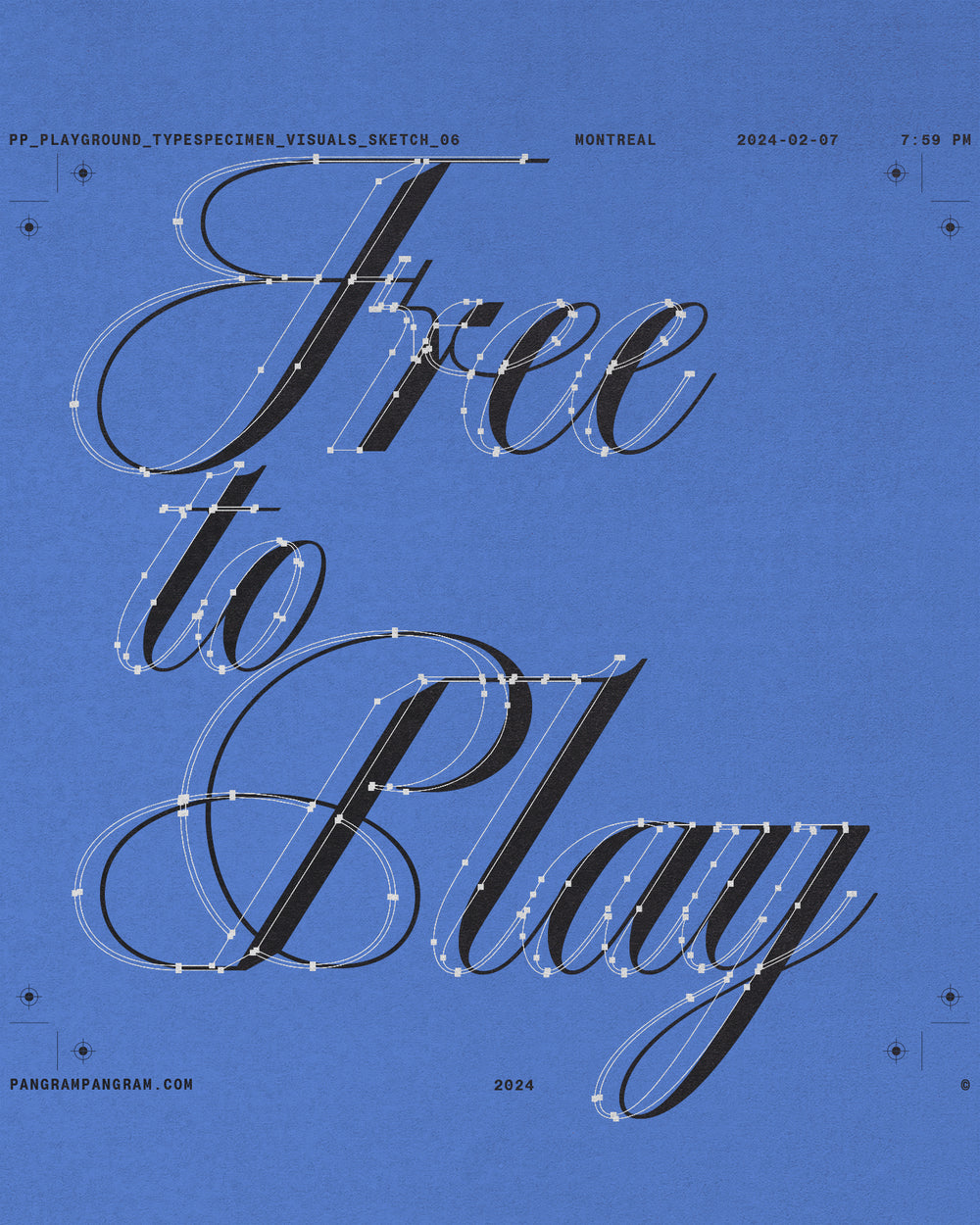 PP Playground - Contemporary an calligraphic script - Free to Try Font ...