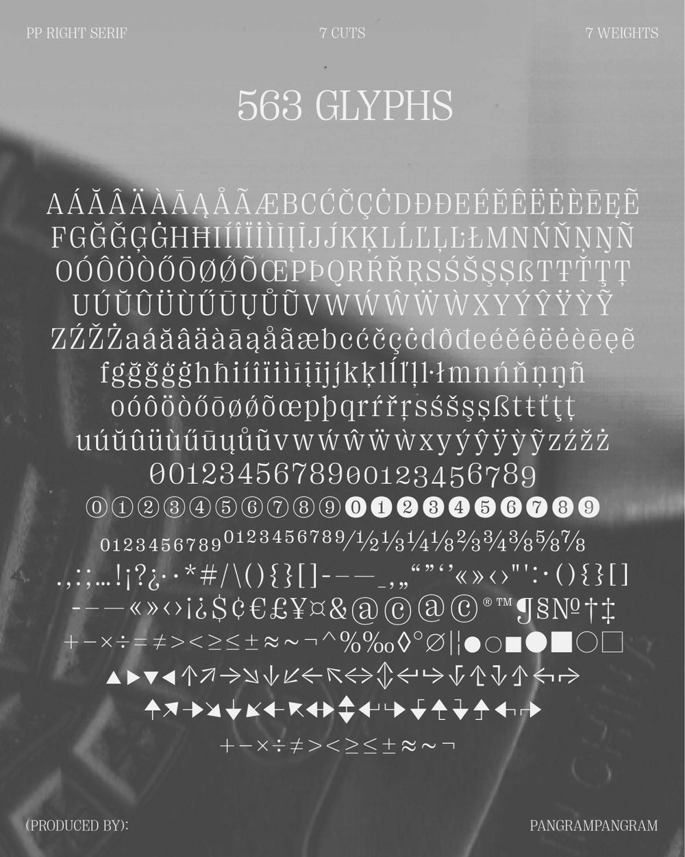 Right Serif - Free to Try Font with 49 Styles – Pangram Pangram Foundry