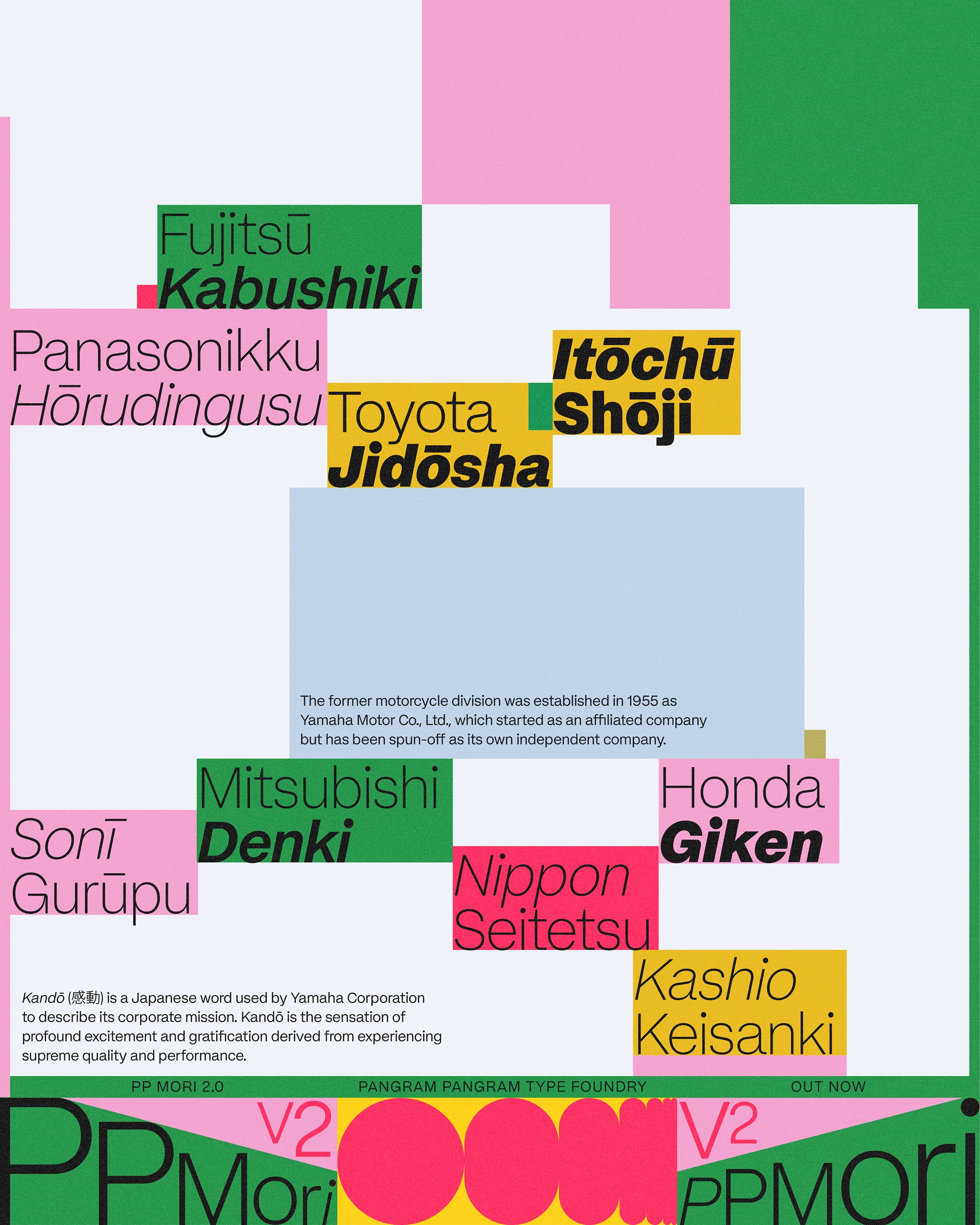 Mori - A workhorse Sans inspired by Japanese design - Free to Try Font ...
