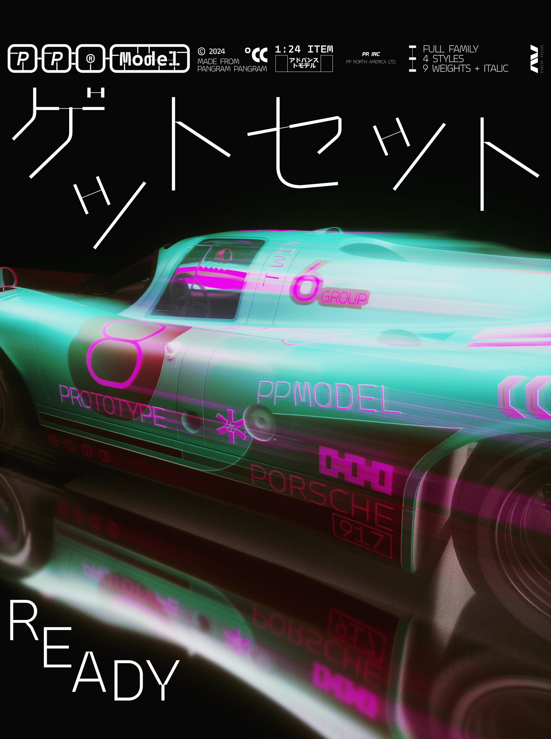 PP Model - A Versatile Plastic Model inspired Type - Free to Try Font ...