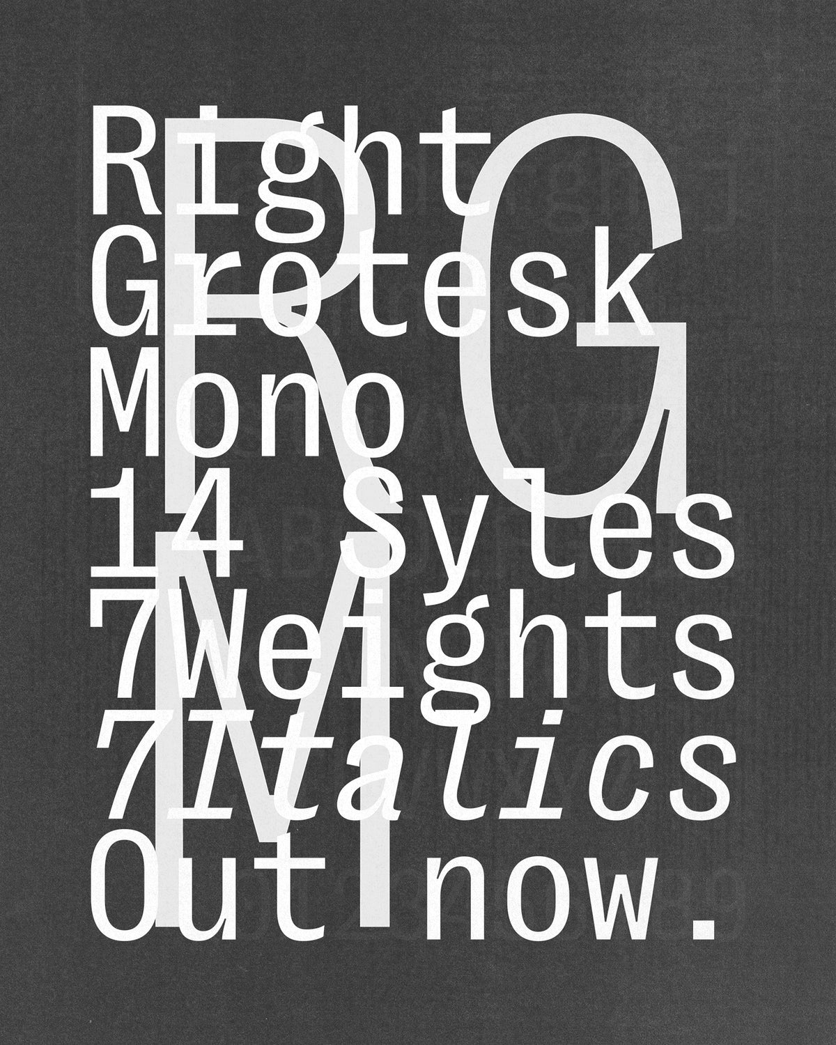 Right Grotesk Mono - Free to Try Powerful Monospace Grotesk Font ...